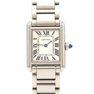 Cartier Pre-owned Acier inoxydable montres - Femme - Pre-owned - Gris - Taille: ONE Size
