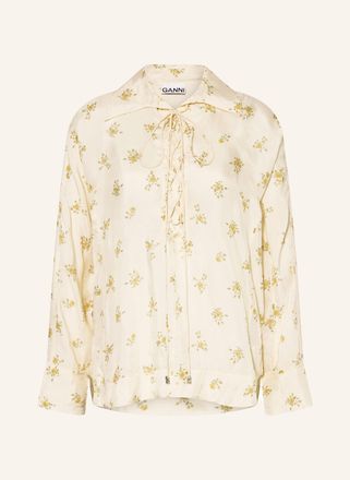 Ganni Blusenshirt weiss