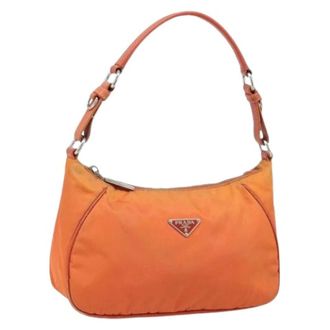 Prada Sac bandouli&egrave;re vintage doccasion - Femme - Pre-owned - Orange - Taille: ONE Size