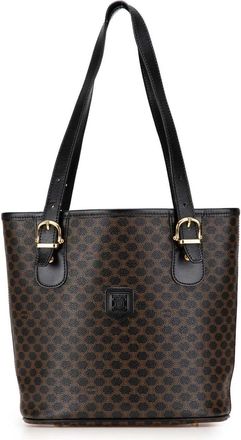 Celine Shopper - Macadam Coated Canvas Tote - Gr. unisize - in Braun - f&uuml;r Damen