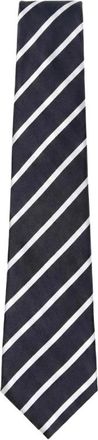 Kiton Homme, Accessoires, Multicolore, Taille: ONE Size Cravate en soie &agrave; rayures diagonales