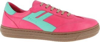 Andrea Conti Damen Low Top Freya Sneaker, Magenta/smaragd/Dark Gum, 40 EU