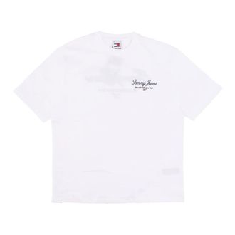Tommy Hilfiger Homme, Tops, Blanc, Taille: XL Tj Serif Luxe Tee