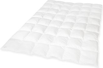 K&uuml;nsem&uuml;ller Faserbettdecke Exclusiv - Daunen-Feeling durch Sensofill Fasertechnologie - 100% Baumwolle Bezug, Waschbar & Allergikerfreundlich | warm | 135x200cm