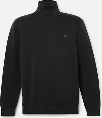 Timberland Williams River Rollkragenpullover aus Baumwolle f&uuml;r Herren in Schwarz, Herren, Schwarz, Gr&ouml;&szlig;e
