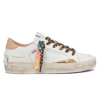 Crime London Femme, Chaussures, Blanc, Taille: 41 EU SK8 Deluxe