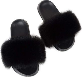 ORANDESIGNE Hausschuhe Damen Casual Slipper Open Toe Sandalen Strandschuhe Flip Flops Zuhause Komfort Sandalen C Schwarz 40/41 EU