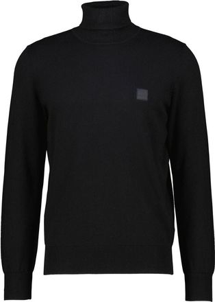 BOSS Herren Rollkragenpullover aus Baumwolle mit Kaschmir AKIRO Regular Fit