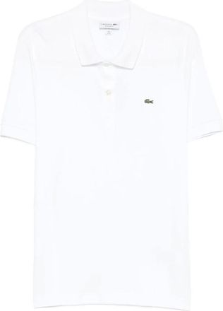 Lacoste Homme, Tops, Blanc, Taille: L Polo en Piqu&eacute; de Coton Pima Coupe Classique