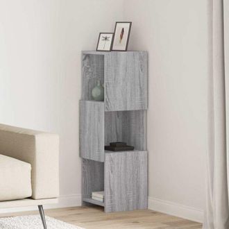 vidaXL vidaXL Meuble dangle Gris Sonoma 30,5x30x95cm Bois ding&eacute;nierie