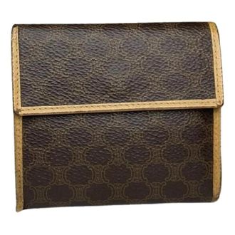Celine Portefeuille en cuir vintage Pre-owned - Femme - Pre-owned - Brun - Taille: ONE Size
