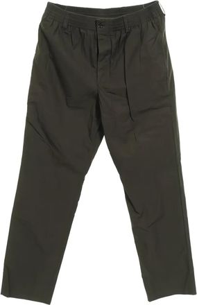 Hermès pantalon palazzo à taille élastiquée - Vert