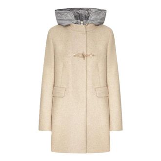 Fay Db Front Nylon Toggle Coat - - Coats - Damen - Beige - XS