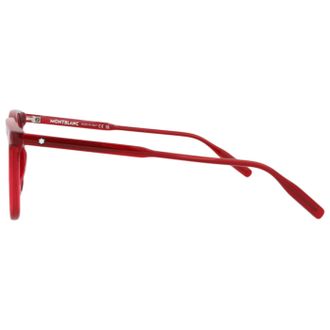 Montblanc Mens Preloved - Montblanc Womens 51 Mm Bordeaux Eyeglasses Mb0010o-30006803-018 One Color Sunglasses