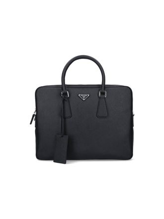 Prada Work Bag Logo
