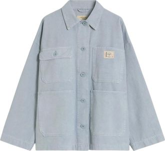 Max Mara Femme, Vestes, Bleu, Taille: 42 FR Wkdalbum Workwear Jacket