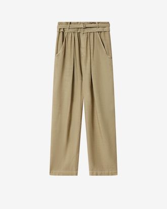 Isabel Marant Pantalon Celia - Femme - Light Bronze - Taille34 - Marant &Eacute;toile