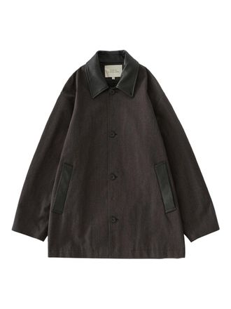 STUDIO NICHOLSON Meter Jacket - Brown