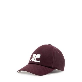 Courr&egrave;ges Casquette &agrave; logo en coton