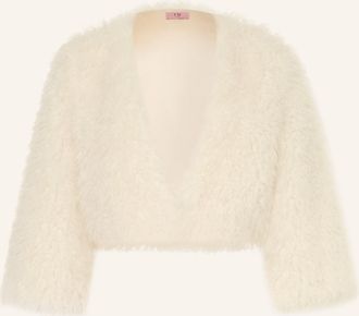 Vera Mont Vm Vera Mont Kunstfell-Bolero Mit 3/4-Arm weiss