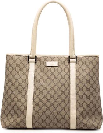 Gucci 2000-2015 GG Supreme tote bag - Braun