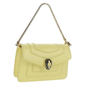 Bulgari Pre-owned Leder Schl&uuml;sseletui - - Pre-owned - Damen - Gelb - ONE SIZE