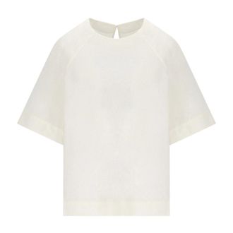 Max Mara Damen, Blusen & Hemden, Wei&szlig;, SGr&ouml;&szlig;e