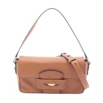 Miu Miu Pre-owned CRM Fine Calf 2way Handbag - - Pre-owned - Damen - Braun - ONE SIZE