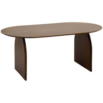 Atmosphera Atmosphera - Table &agrave; manger Isana L180cm marron cr&eacute;ateur dint&eacute;rieur
