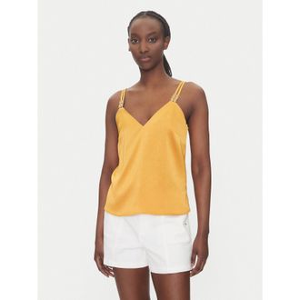 Morgan Top 242-OLAFI Gelb Slim Fit