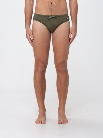Emporio Armani Maillot De Bain Homme couleur Vert Militaire