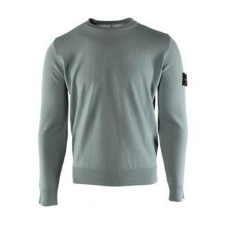 Stone Island Rundhals-Strickwaren - - Knitwear - Herren - Blau - S