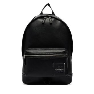 Calvin Klein Rucksack Calvin Klein Bold Pebble Round Backpack LV04D3425G Schwarz