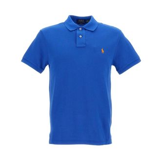 Polo Ralph Lauren Homme, Tops, Bleu, Taille: L Polo Iconique &agrave; Manches Courtes