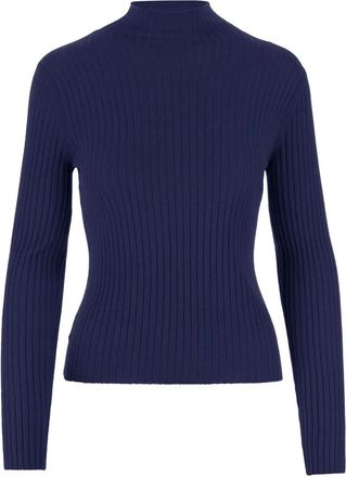 arch4 pull côtelé à col roulé - Bleu