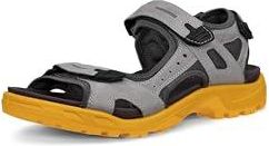 Ecco Mens Yucatan Sport Sandal, Wild Dove Nubuck/FANTA, 13-13.5
