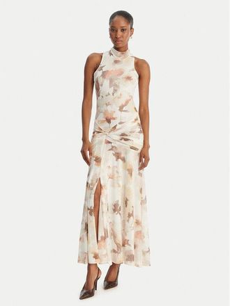 Bardot Bardot Abendkleid Leanna 60373DB1 Creme Slim Fit