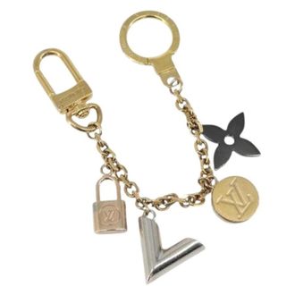 Louis Vuitton Pre-owned Canvas Schl&uuml;sselhalter - - Pre-owned - Damen - Gelb - ONE SIZE