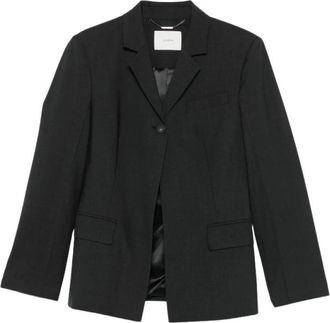 Joseph Veste de tailleur Taeo en laine - Femme - Vestes - Noir - Taille: 34 FR