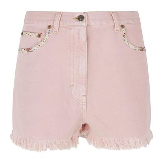 Valentino Garavani Denim Shorts - - Shorts - Damen - Rosa - W27