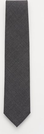 Bigi Cravatte Milano Herren - Wollkrawatte Arno dunkelgrau