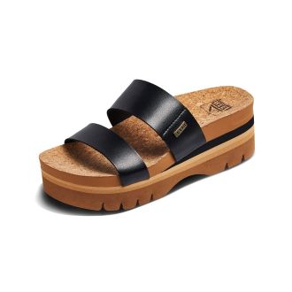 Reef Plateausandalen Cushion Vista Higher Black EU 37.5 (Woman)