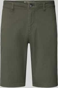 Tom Tailor Slim Fit Chinoshorts aus Baumwoll-Mix