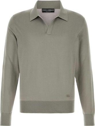 Dolce & Gabbana Polo - - Tops - Herren - Grau - M