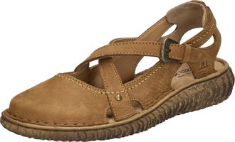 Josef Seibel Damen Riemchensandalen Ronja 10, Frauen Sandalen,Weite G (Normal),Freizeitschuhe,offene Schuhe,Castagne,42 EU