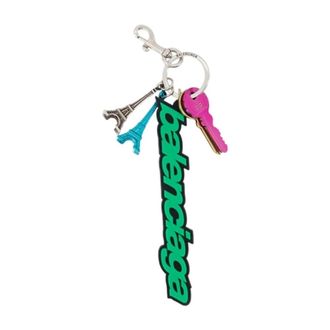 Balenciaga Biker Charm Schl&uuml;sselanh&auml;nger - - Accessories - Damen - Gr&uuml;n - ONE SIZE