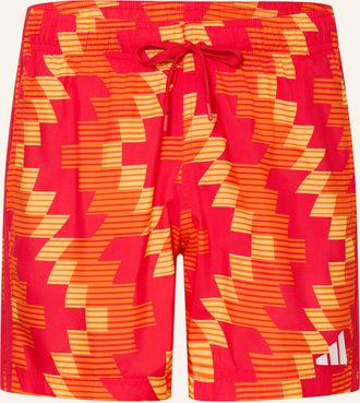 adidas Badeshorts Football-Inspired Graphic 5inch rot