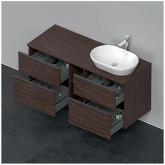 Duravit Duravit D-Neo, Waschtischunterbau wandh&auml;ngend (Ausschnitt