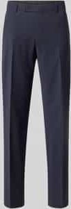 Daniel Hechter Anzughose aus Schurwolle-Mix mit B&uuml;gelfalten