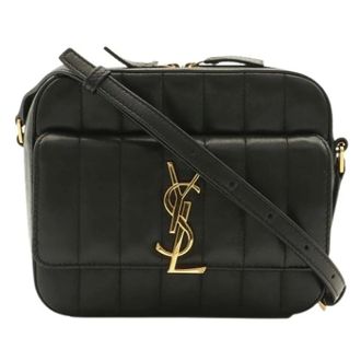 Saint Laurent Sac bandouli&egrave;re vintage doccasion - Femme - Pre-owned - Noir - Taille: ONE Size